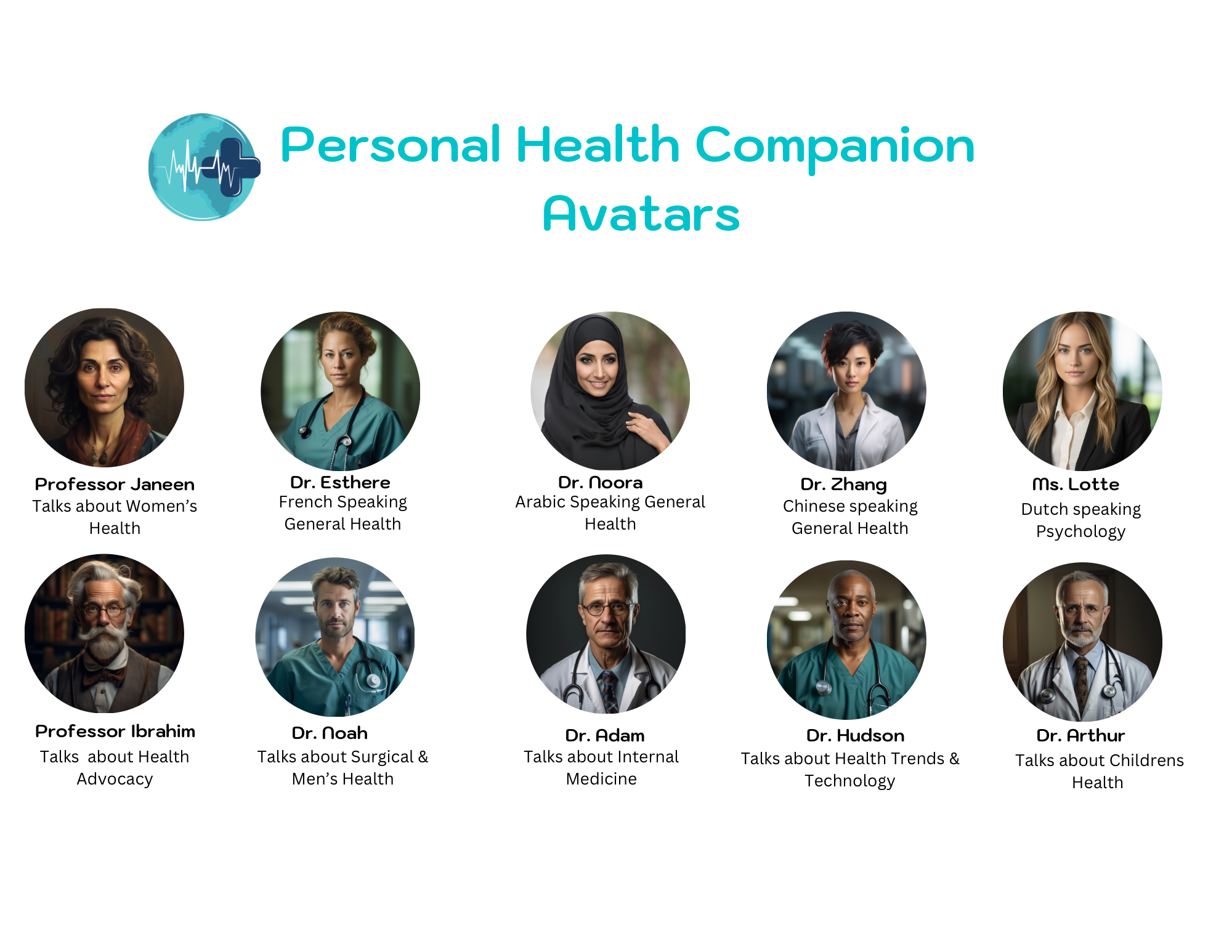 Health Companion Avatar – www.eunoiadigihealth.com